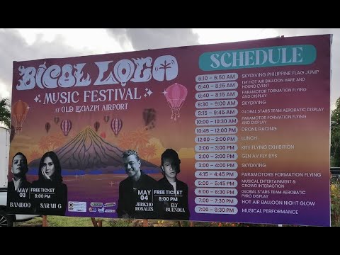 bicol loco 2024 day 1 & 2 concert - highlights - YouTube