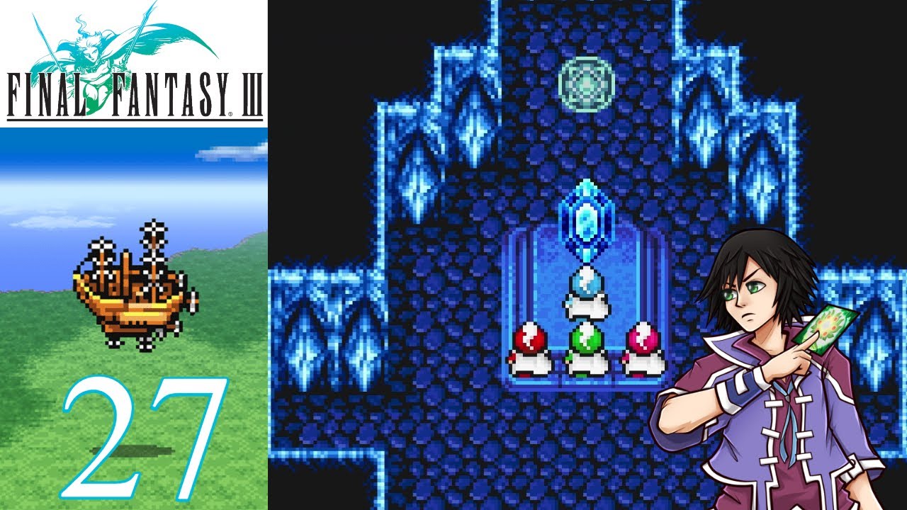 Final Fantasy III Pixel Remaster Playthrough Part 27 Cave of Shadows ...