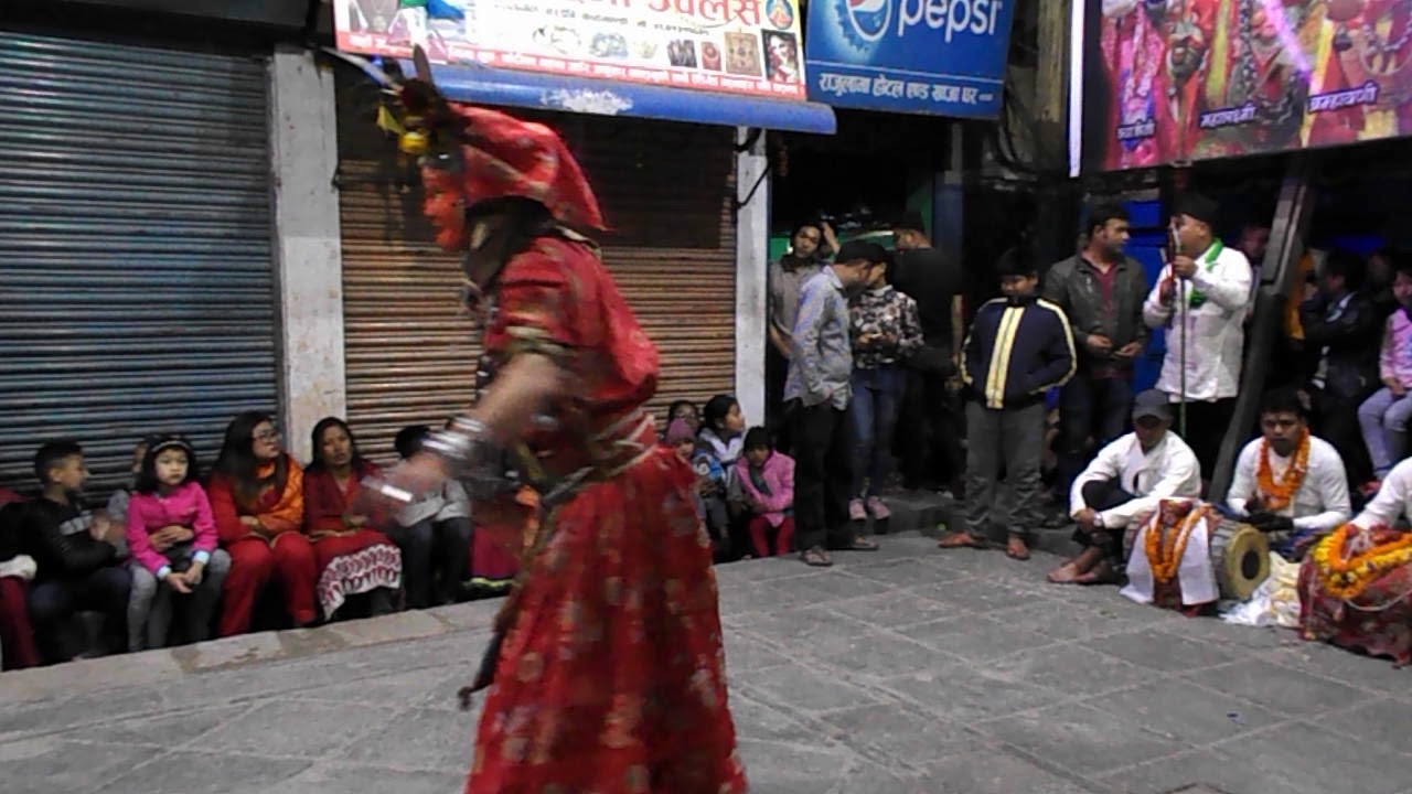Panchare jatra - celebration near Nardevi temple, Kathmandu, Nepal ...