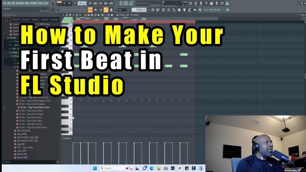 Do This to Make Your First Beat in FL Studio - YouTube