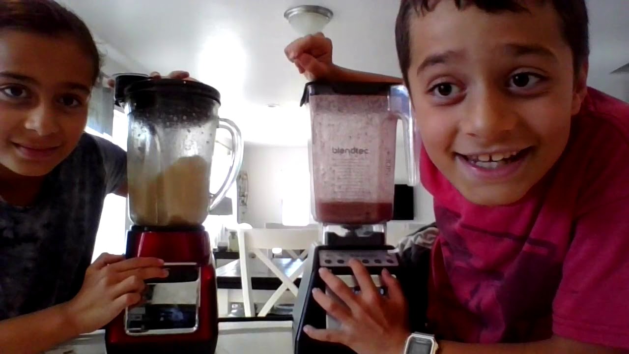 Smoothie Challenge! *disgusting!* - YouTube