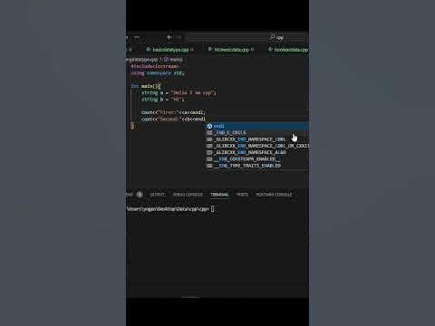 what is string | what is datatype | string in cpp - YouTube