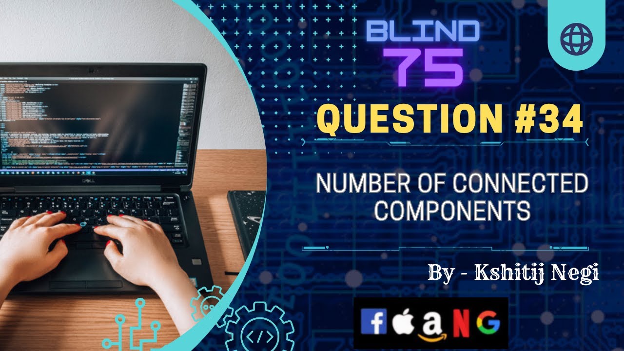 DSA Series Question #34 | Number of Connected Components - YouTube