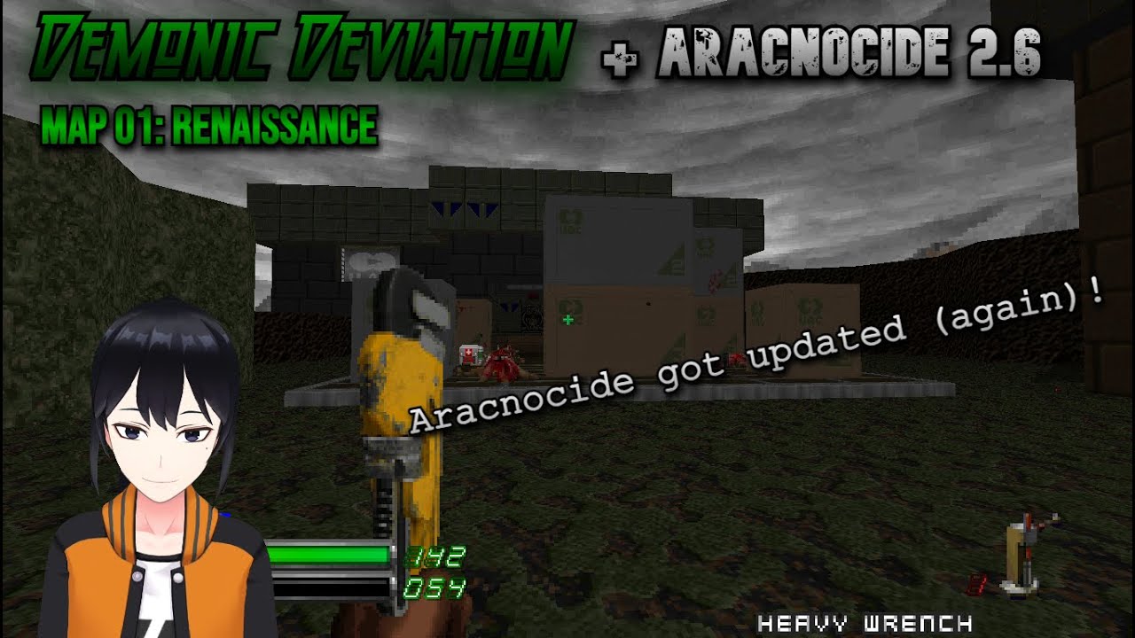 Doom 2 | Demonic Deviation + Aracnocide 2.6 | Map 01: Renaissance - YouTube