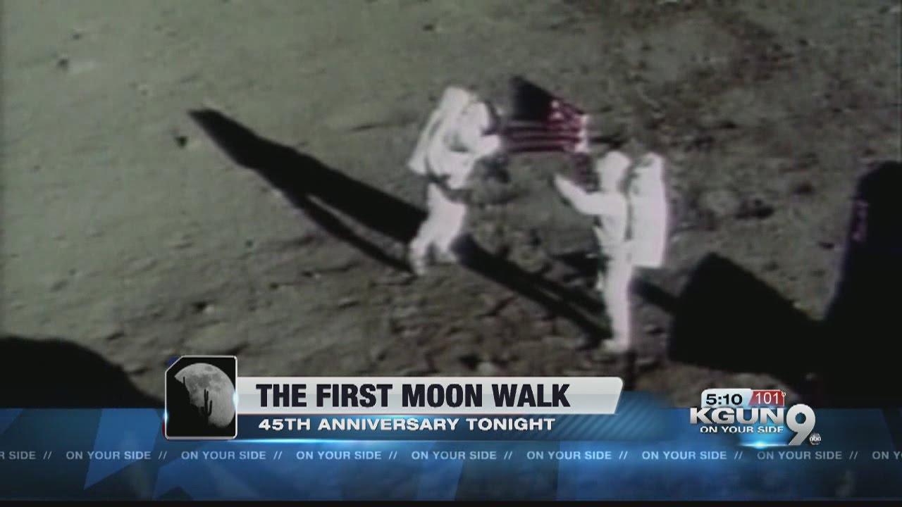 First moonwalk was 45 years ago today - YouTube