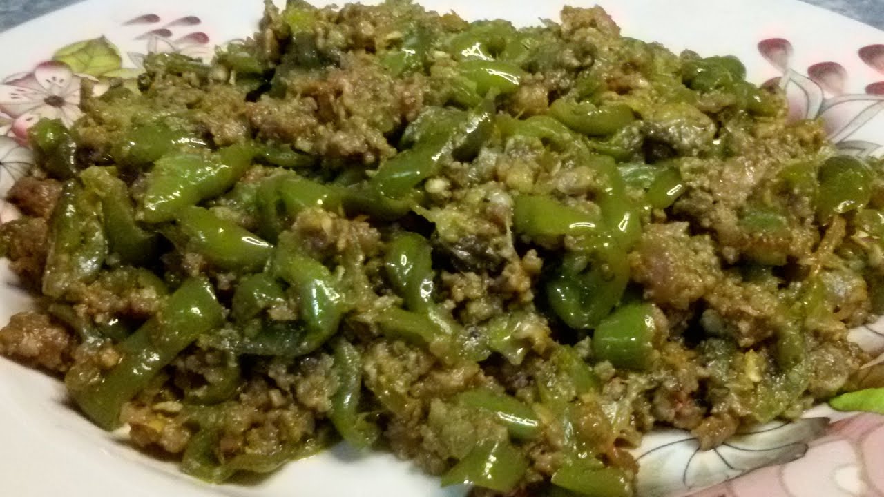 Keema Simla Mirch Recipe - Delicious Ground Beef and Bell Pepper Curry ...
