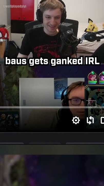 Baus gets ganked in REAL LIFE - YouTube