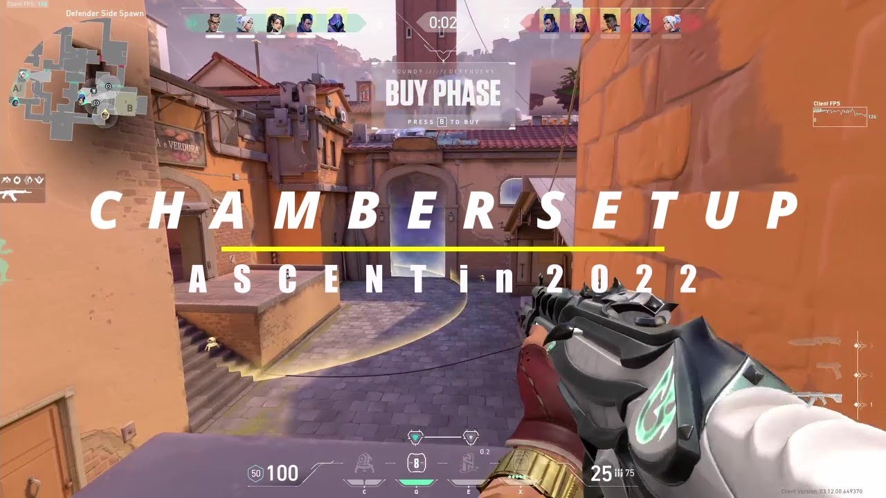 CHAMBER SETUP ASCENT IN 2022 | VALORANT TIPS AND TRICKS - YouTube
