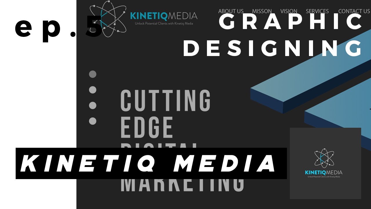 Graphic Designing | Kinetiq Media | ep.5 - YouTube