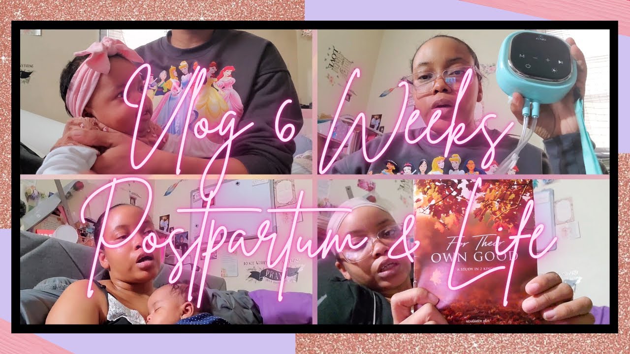 Vlog | 6 Weeks Postpartum & Baby Girl - YouTube