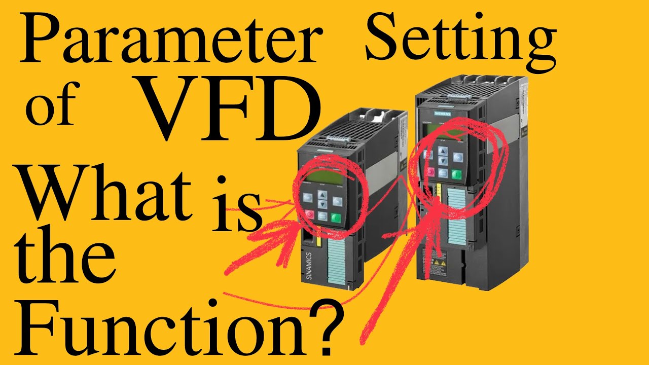 What is VFD || Vfd motor control || vfd parameter settings || vfd kya ...