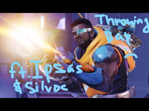 Winnable Match but Baptiste throws in TOP 500 LOBBY (ft. Ipsas, Silvoc, and Aqua) - YouTube