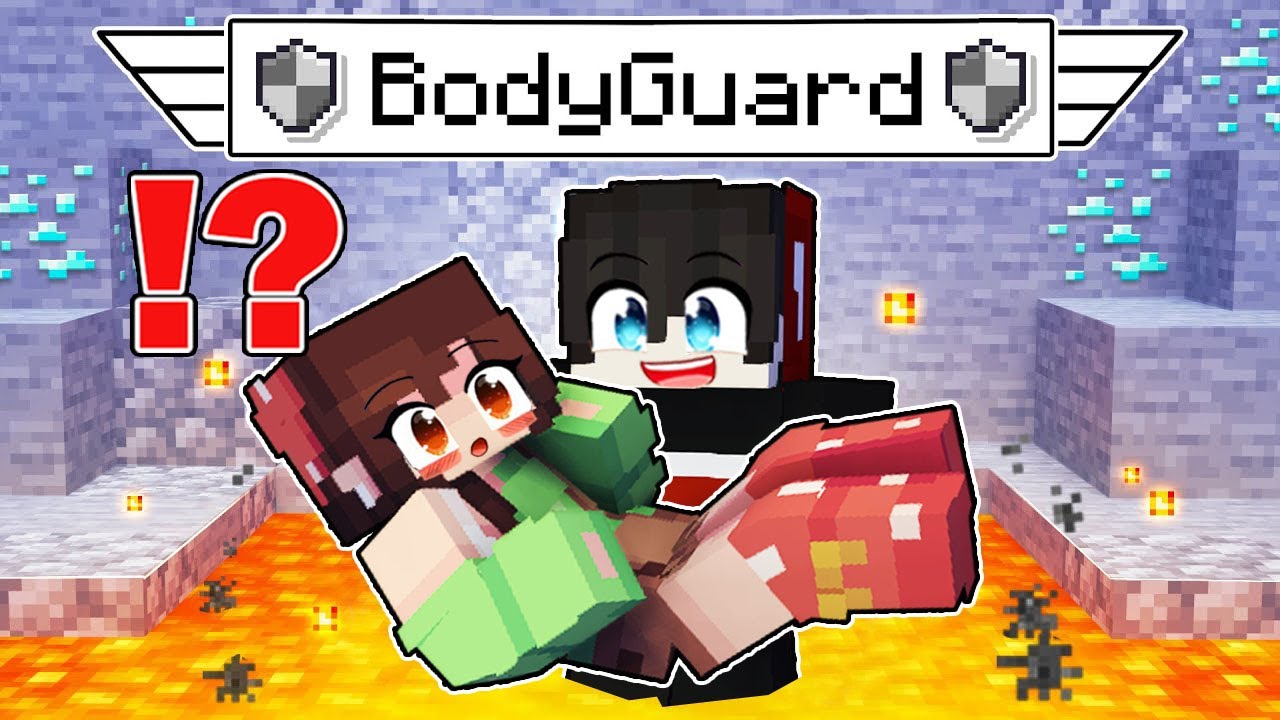 Living With My PROTECTIVE BODYGUARD In Minecraft! - YouTube