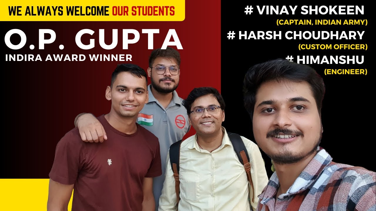 We Always Welcome our Students | The O.P. Gupta Advanced Math Classes ...