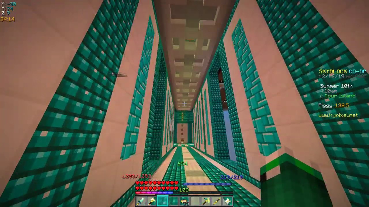 Hypixel SkyBlock ITA - AUTOMATIC SORTING PORTAL ROOMS SLAYER TARANTULA ...