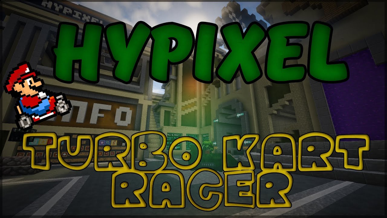 Minecraft - TURBO KART RACING - Hypixel [FR] - YouTube
