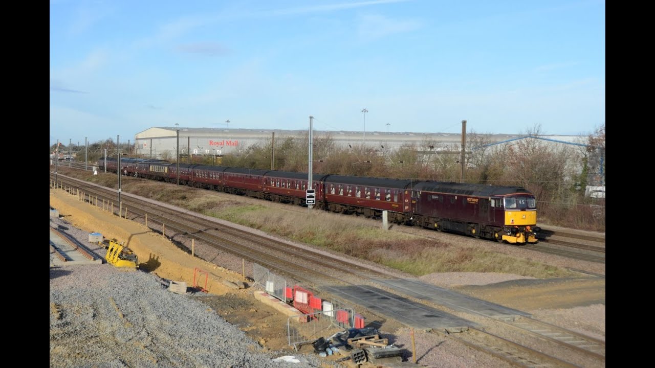 ECML Trains 2019 'Saturday Specials' Werrington Junction, 7th December ...