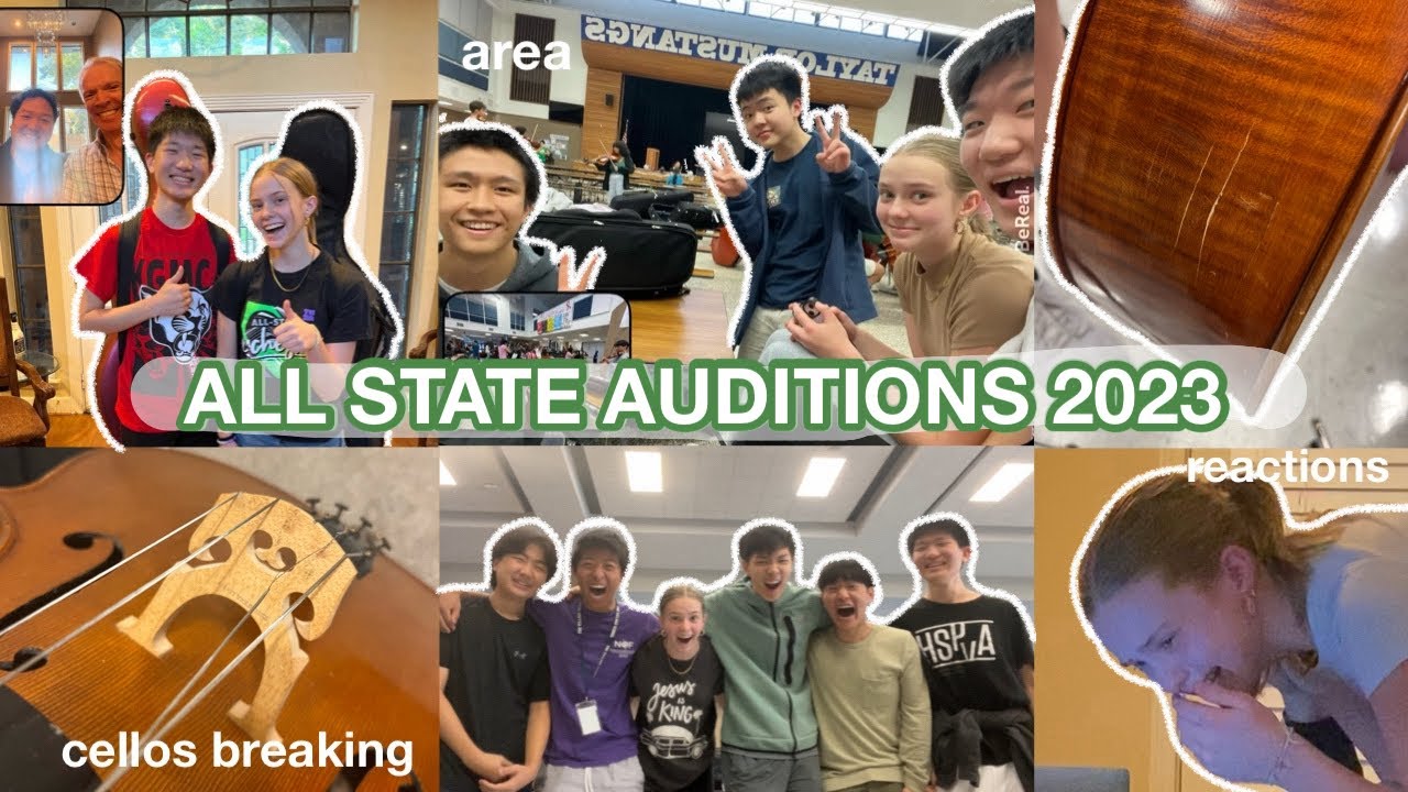 ALL STATE AUDITIONS 2023 | clinics, masterclass, region and area ...