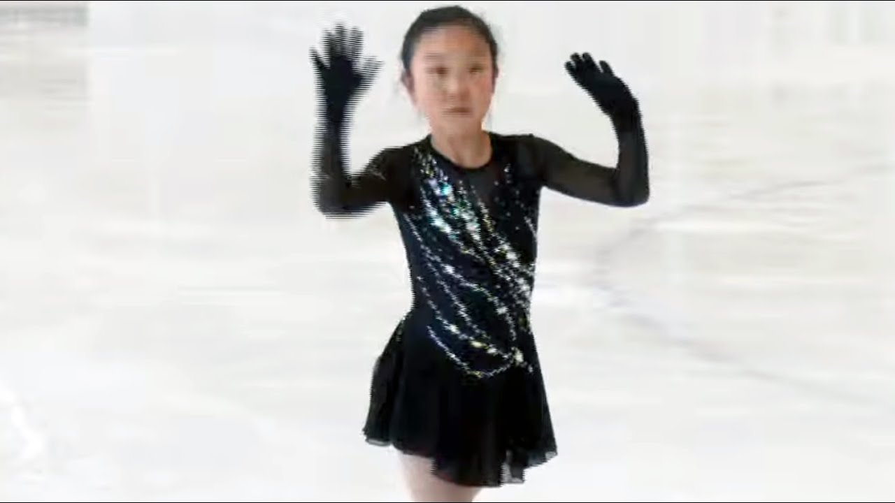 Hailey Han | Juvenile Girls Free Skate | 2025 Pacific Coast Sectional ...