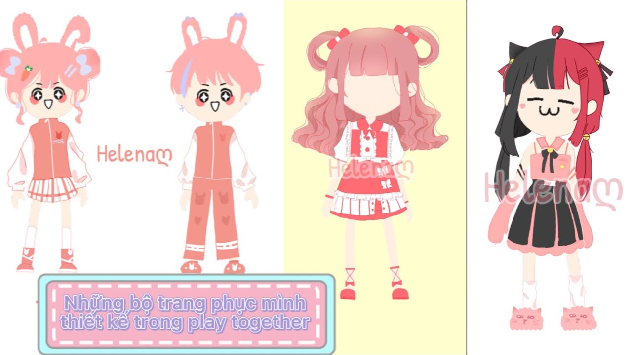 Những Bộ Trang Phục Mà Mình Thiết Kế Trong Play Together !!?? Helena ...