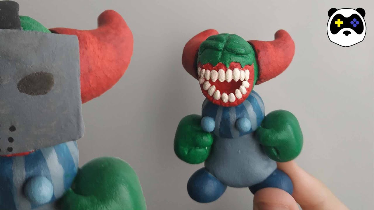 Making Tricky with Air Dry Clay | Madness Combat x Friday Night Funkin ...