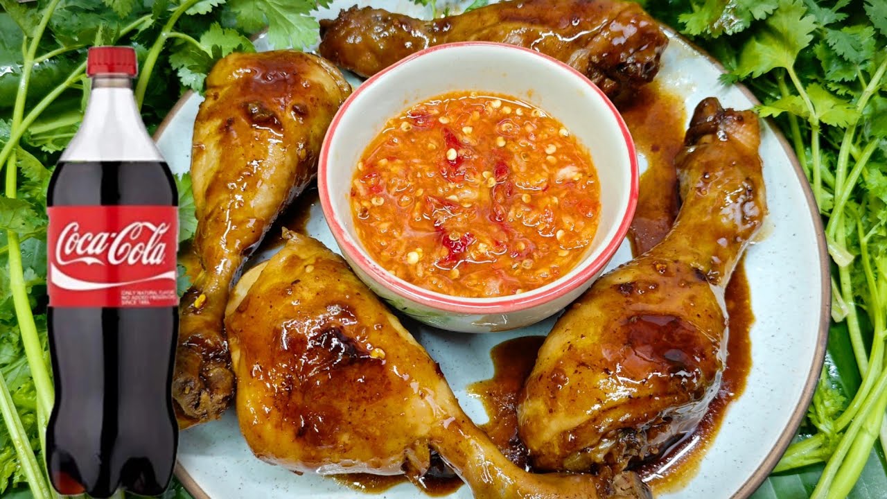មាន់ដុតកូកា ម្ហូបឆ្ងាញ់ អ្នកណាក៏ចូលចិត្ត boiled chicken coca cola ...