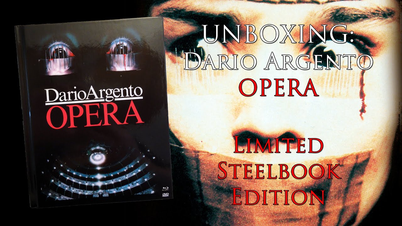 Unboxing - Dario Argento - Opera - Limited Mediabook Edition - YouTube
