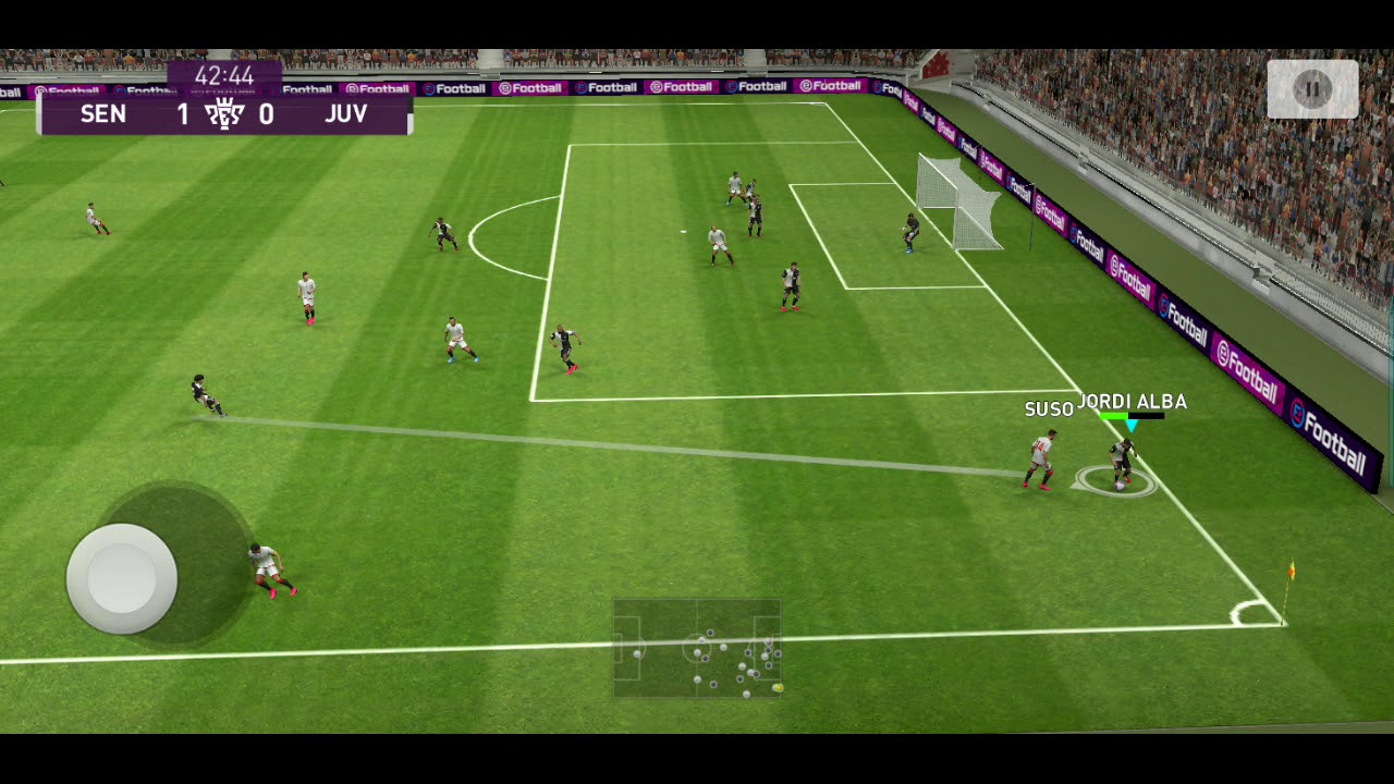 PES 2020 Mobile Pro Evolution gameplay # Sevilla Nervion VS Juventus ...