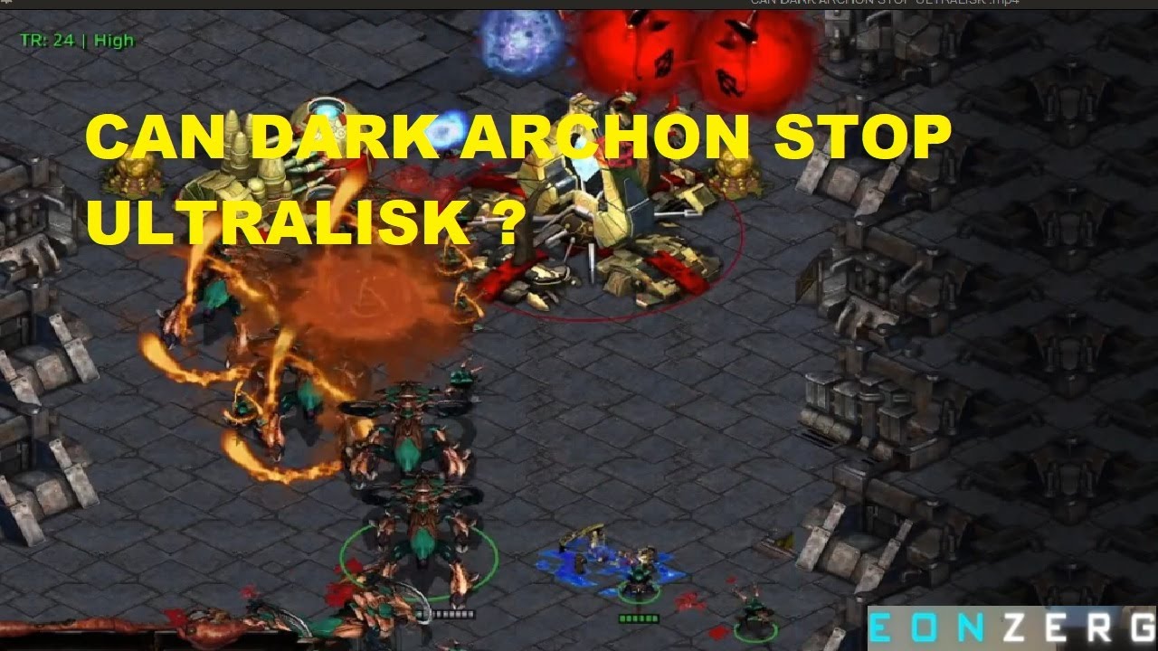 CAN DARK ARCHON STOP ULTRALISK ? - YouTube