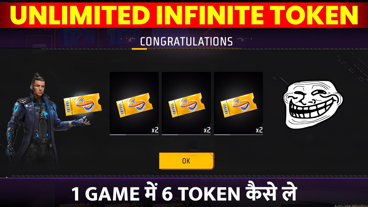 Unlimited Infinite Solara Token Location Free Fire | Exchange Infinite ...