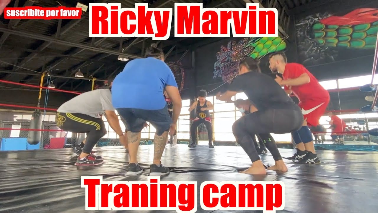 【Ricky Marvin】Ricky Marvin Traning camp リッキーマルビン 「プロレス」 - YouTube