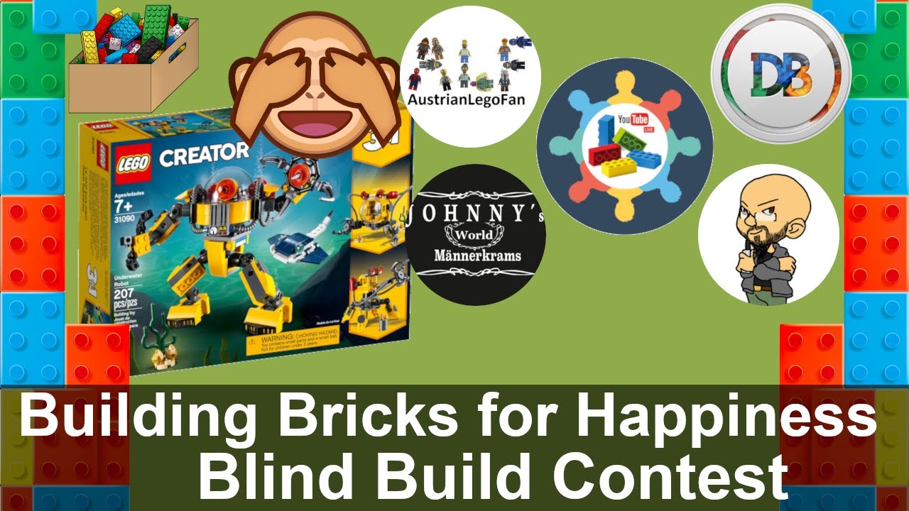 Building Bricks for Happiness | Blind Build Contest: LEGO Creator 31090 ...
