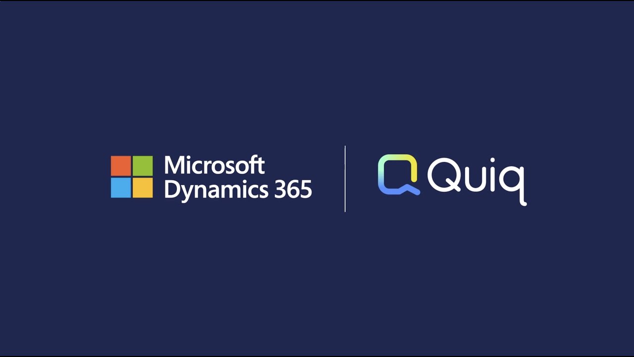 Quiq + Microsoft Dynamics | Quiq - YouTube