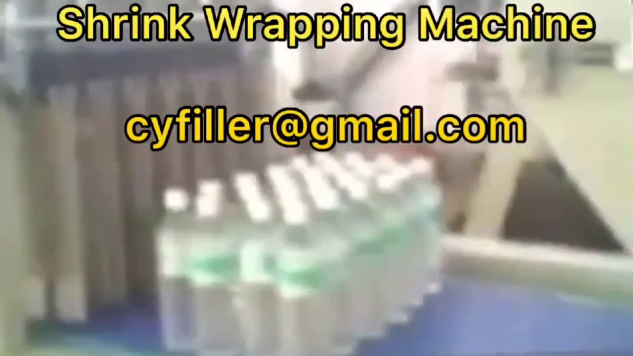 Auto Shrinking Package Machine - YouTube