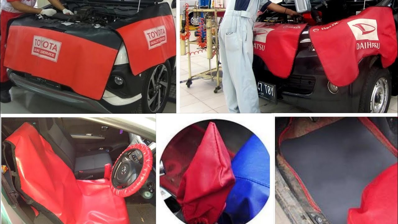 cara pasang fender cover mobil - YouTube