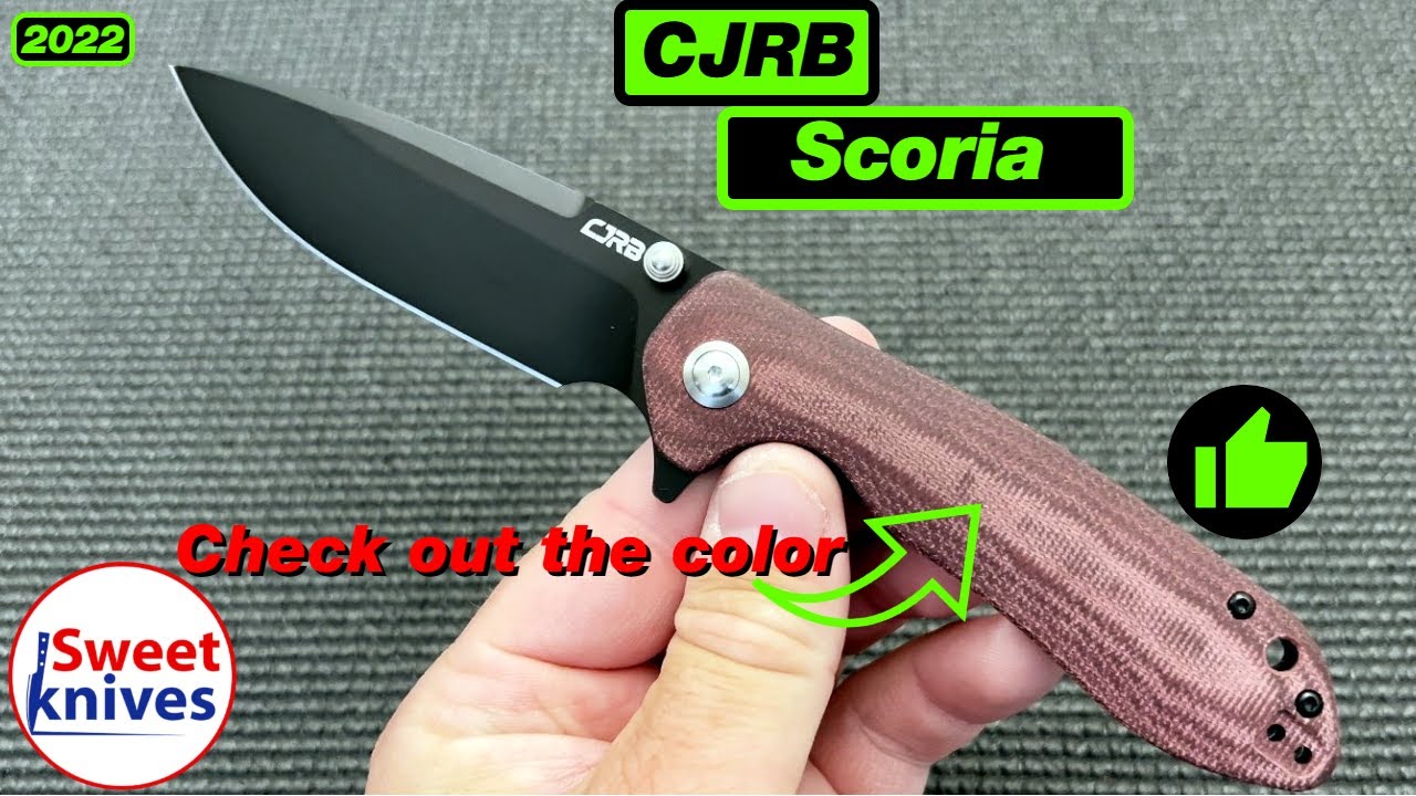 CJRB Scoria Knife Review by Sweetknives - YouTube