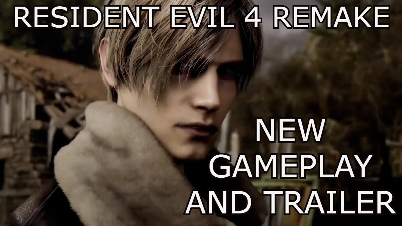 NEW RE4 REMAKE TRAILER AND GAMEPLAY FOOTAGE! Reacting to the Resident ...