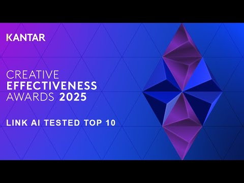 Kantar Creative Effectiveness Awards 2025 - Top LINK AI tested ads ...
