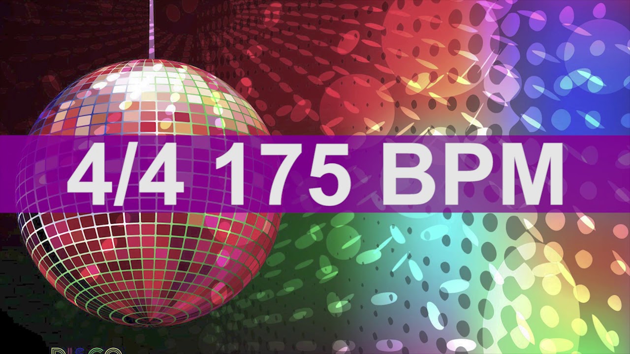 🔴 175 BPM Disco Drums Metronome - YouTube