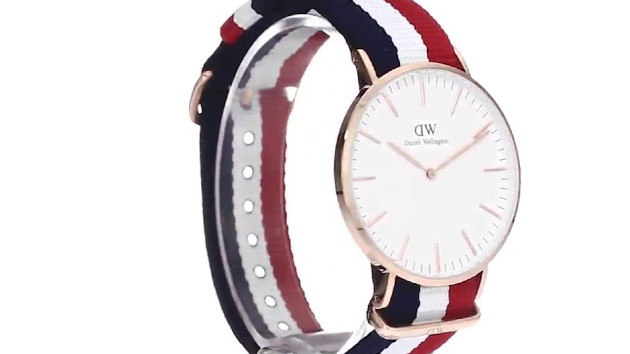 DANIEL WELLINGTON CLASSIC CAMBRIDGE - YouTube