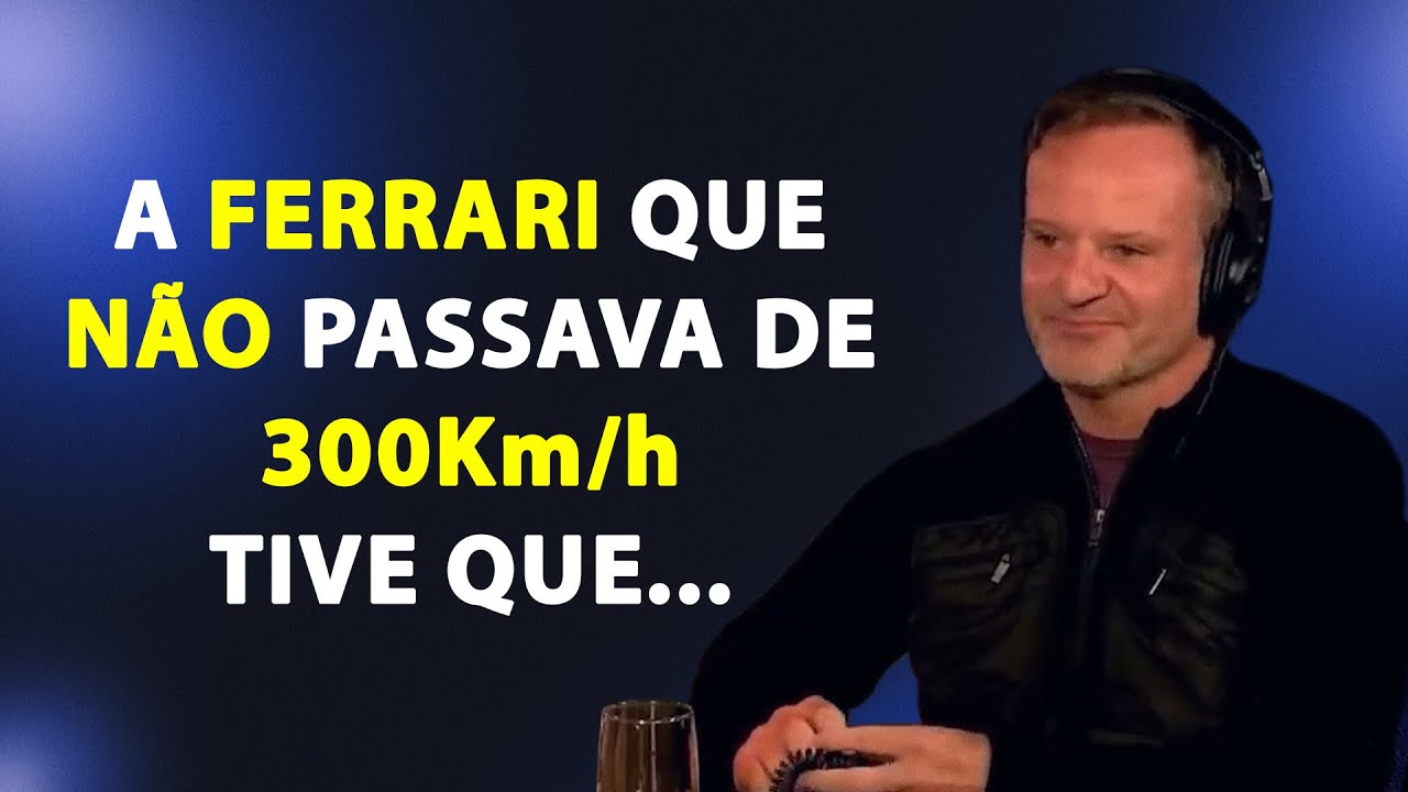 A sensação de ter uma Ferrari (Rubinho Barrichelo) - YouTube
