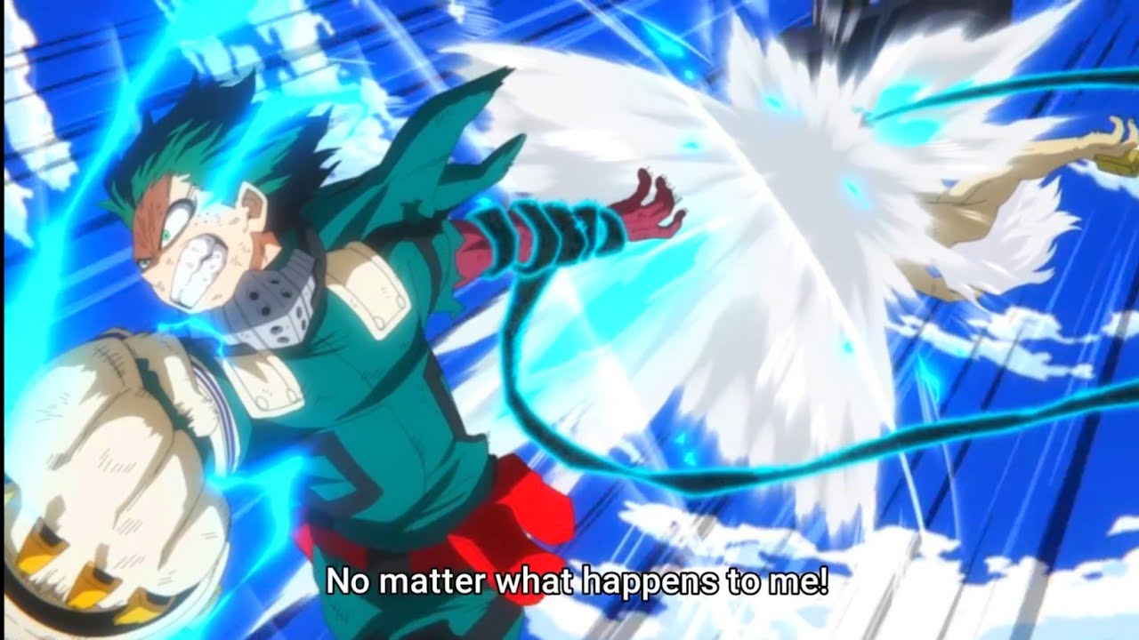 Deku uses FLOAT! my hero academia season 6 episode 9 - YouTube