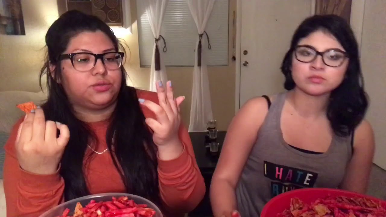 Flaming HOT Cheeto Challenge | - YouTube