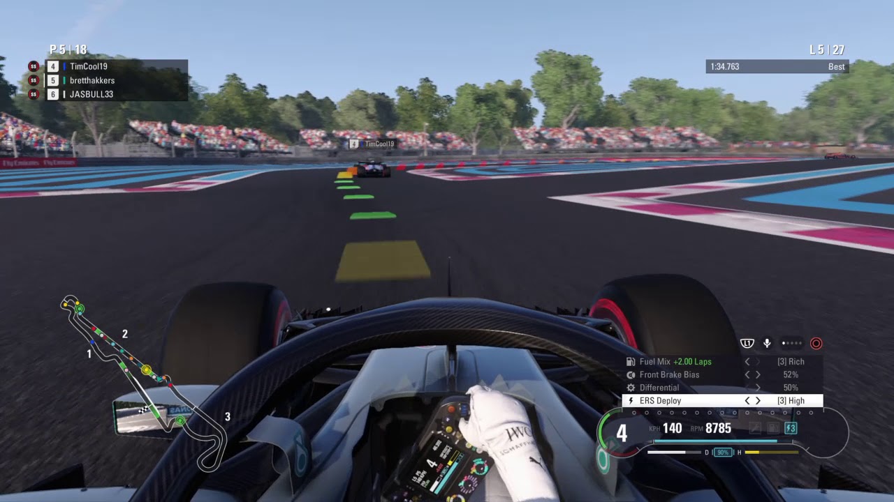 F1® 2018 Race - Racestars GP8 - S3-R8 - Frankrijk - YouTube