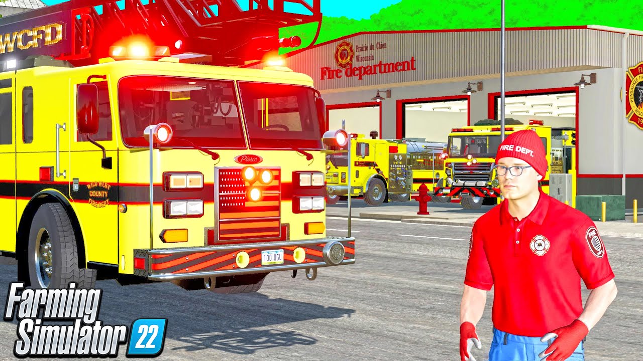 NEW FIRE TRUCKS + FIRE STATION | CAN WE MAKE BILLIONS? FARMING ...