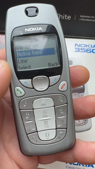 Nokia 3560 TDMA made in Mexico - YouTube