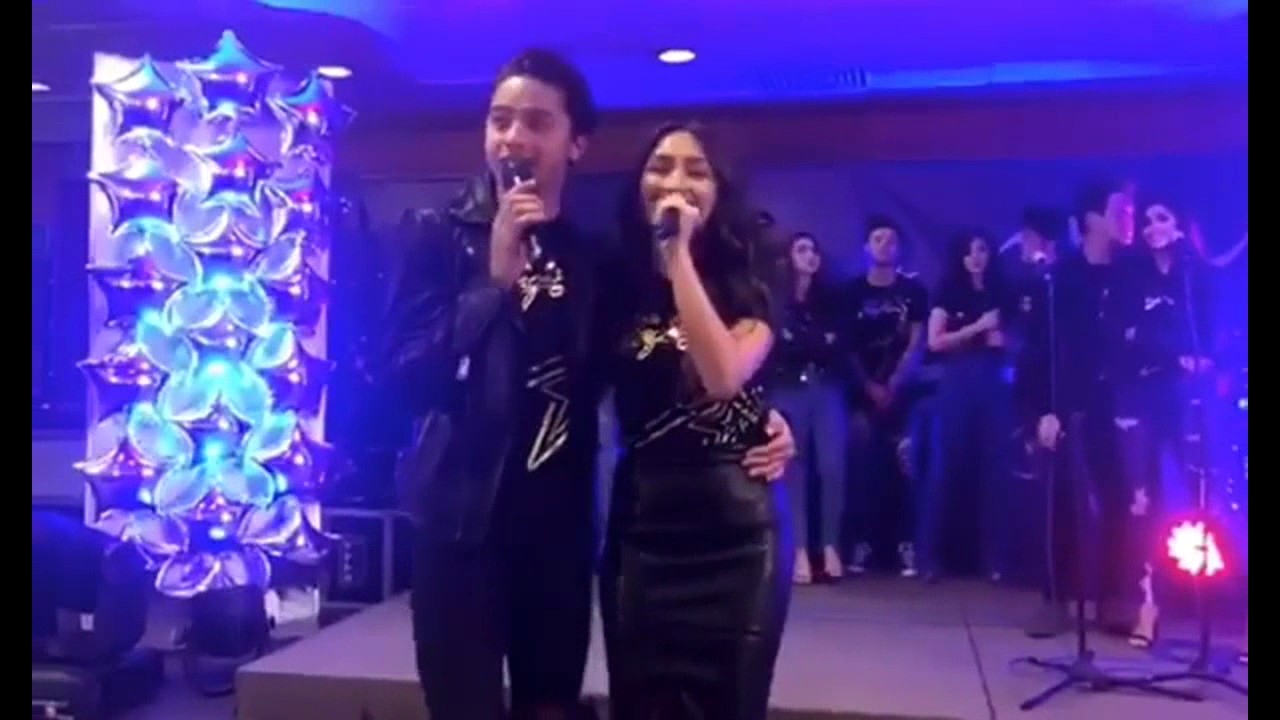 Kathryn Bernardo and Daniel Padilla singing Grow Old With You # ...