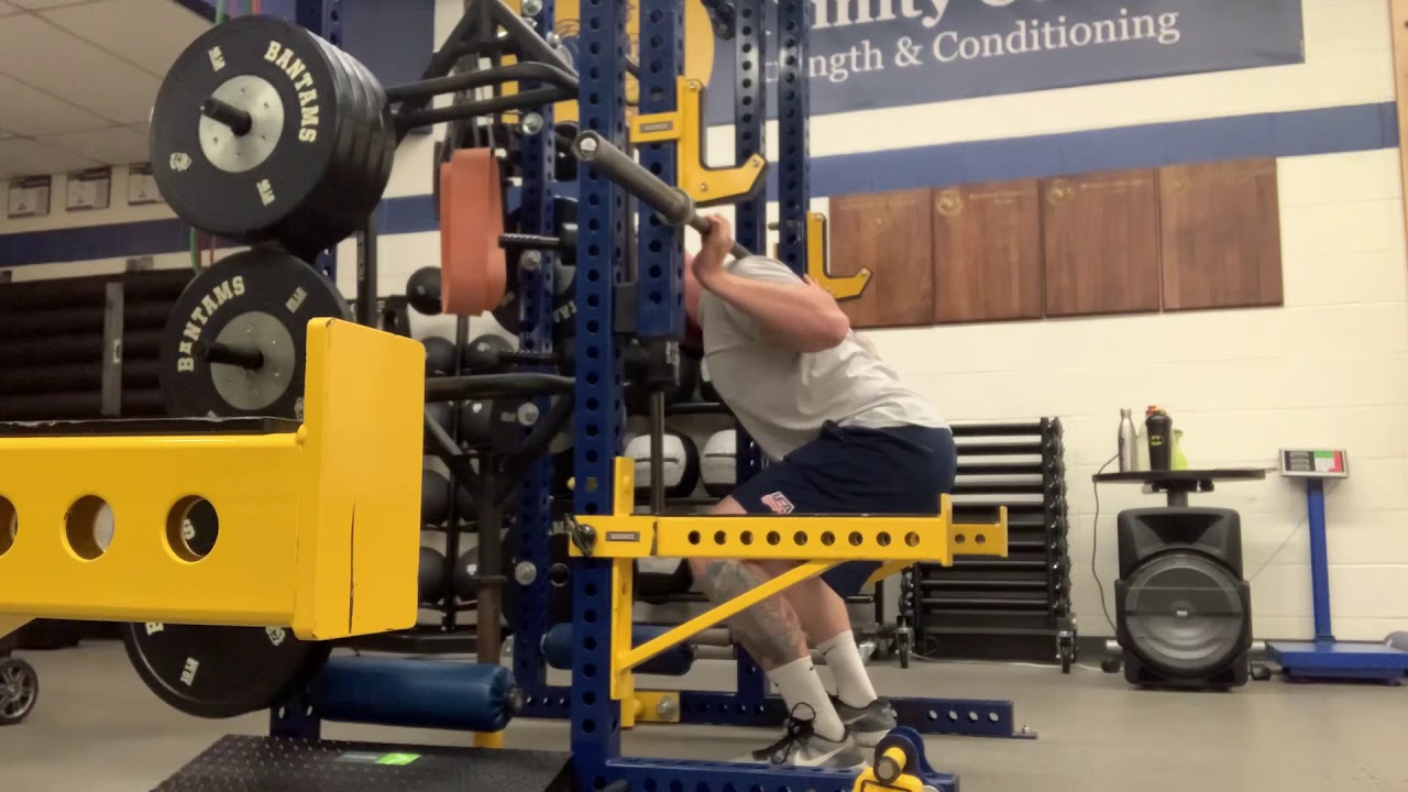 Overcoming Isometric Squat - YouTube