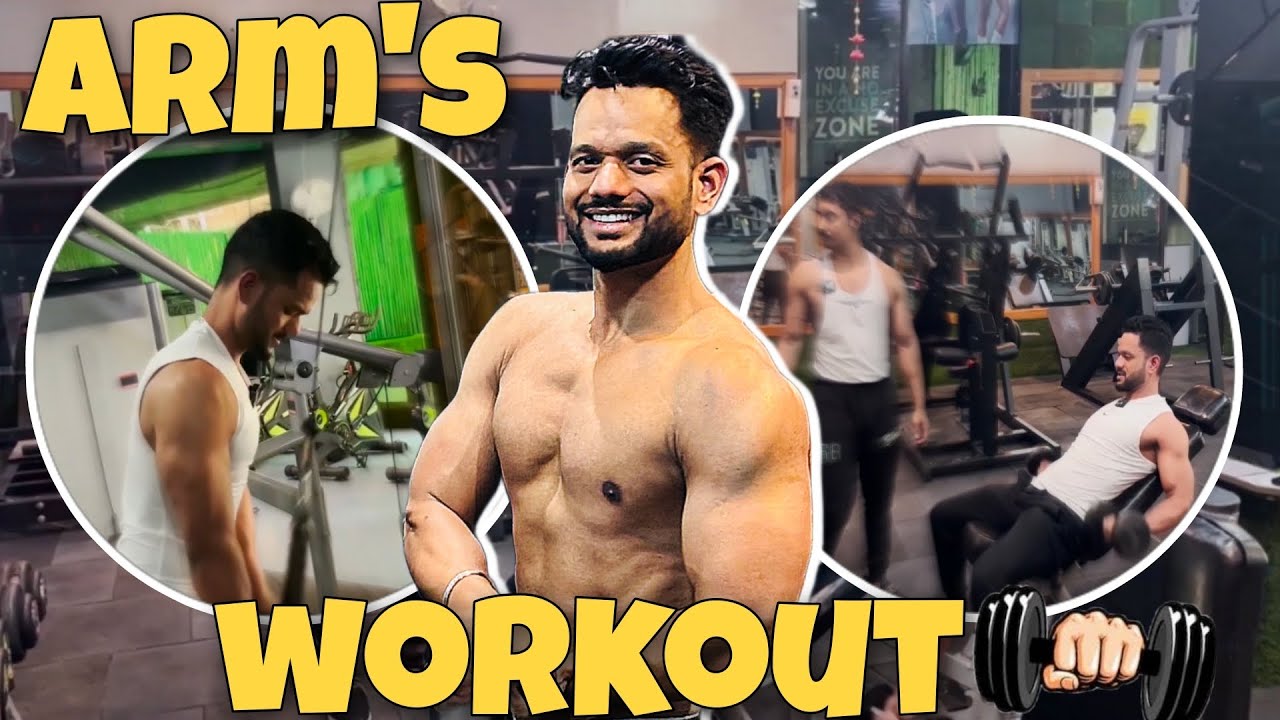 Insane Biceps & Triceps Pump with Kanhaiya Yadav | Natural Bodybuilding ...