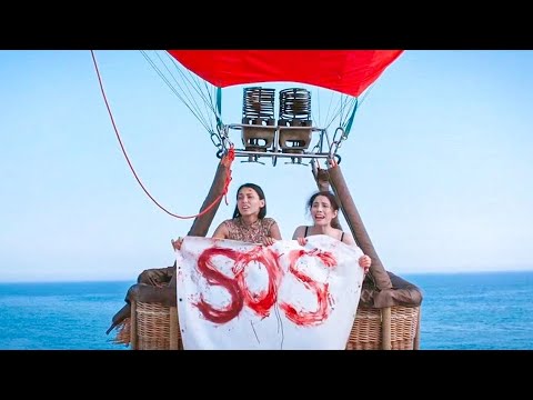 Two Girls Got Trapped In A Flying Balloon 1000 Meters Up In Sky | Film ...